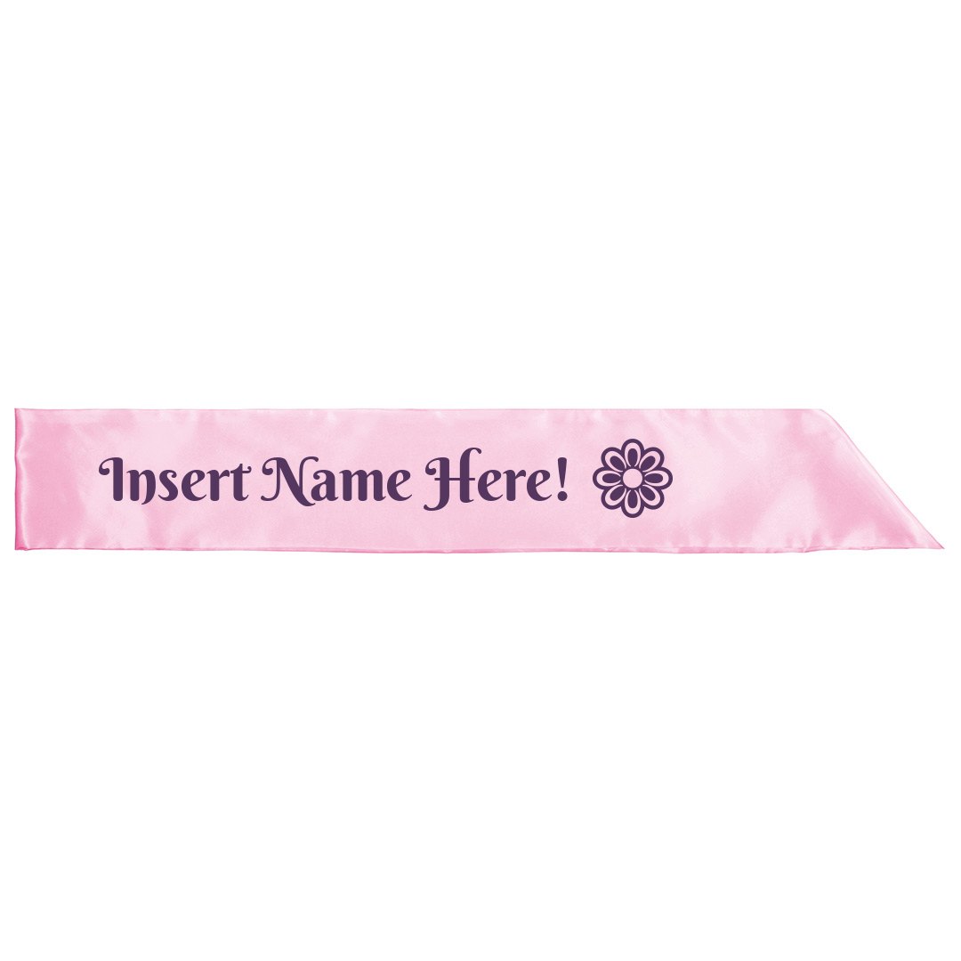 Pageant Sash Template