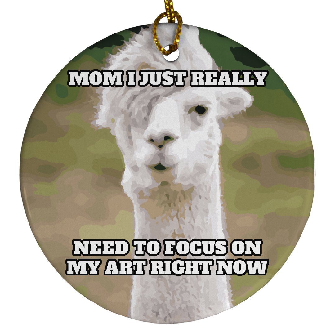 Llama Meme Art